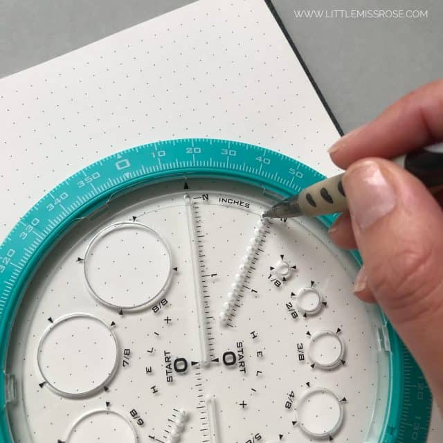How To Draw a Circle Tracker (A Step-by-Step Guide) - Little Miss Rose