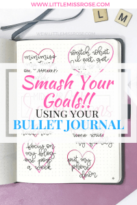 Mid-Year Resolutions In Your Bullet Journal - Little Miss Rose