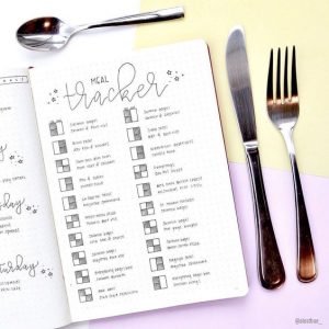 7 Simple Ways to Lose Weight Using Your Bullet Journal - Little Miss Rose