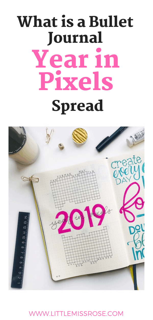 What is a Year In Pixels? - Little Miss Rose