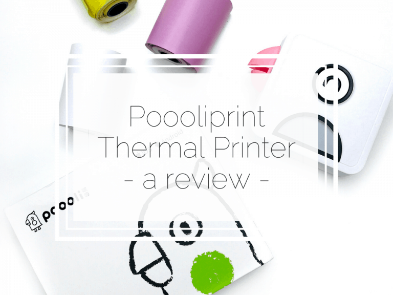 Poooliprint Printer Review - Little Miss Rose